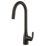Houzer Cora CORPD-569-OB 17" Oil Rubbed Bronze Pull Down Kitchen Fauce ...