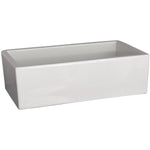 Barclay FS33 Gwen 33" White Fireclay Single Bowl Apron Front Farmhouse ...